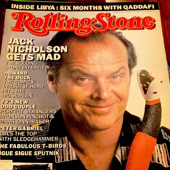 rolling stone magazine | Other | Rolling Stone Magazine 841986 Jack ...